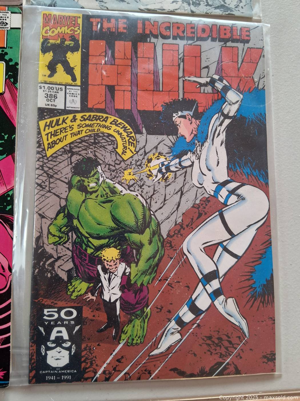 4 Marvel Comics: Hulk 386, Hercules 4, Doom 2099 1, Fanfare 1 | Maxsold