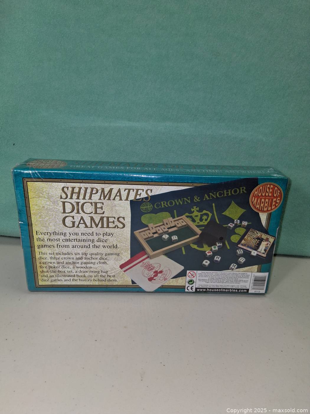 Shipmates Dice Games Box Set | Maxsold