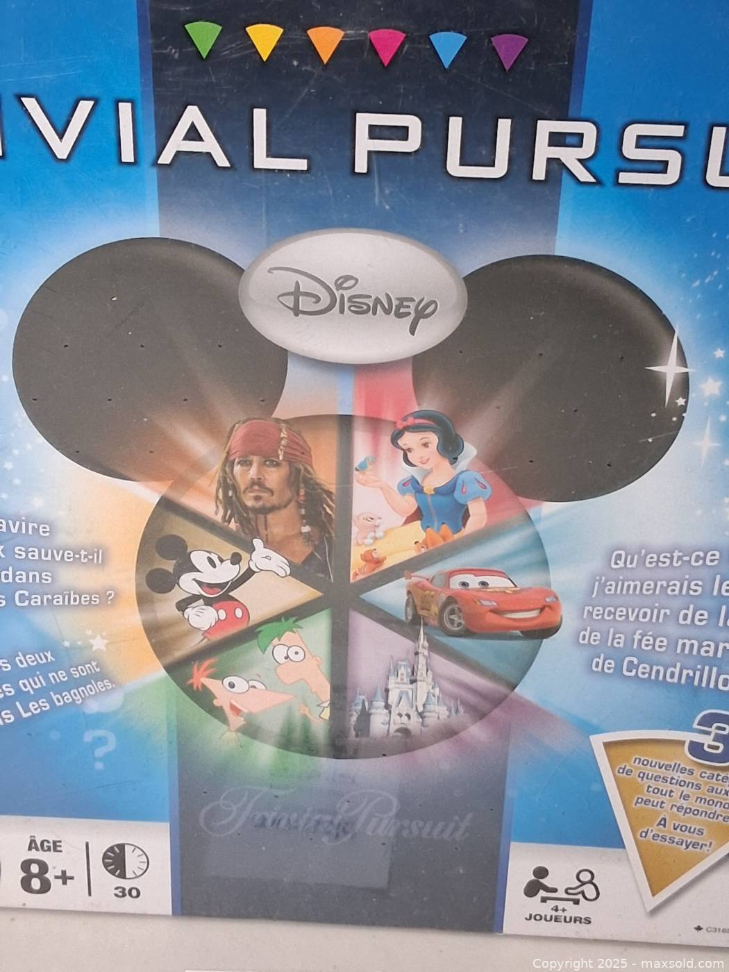 Trivial Pursuit Disney Edition board game, sealed | Maxsold