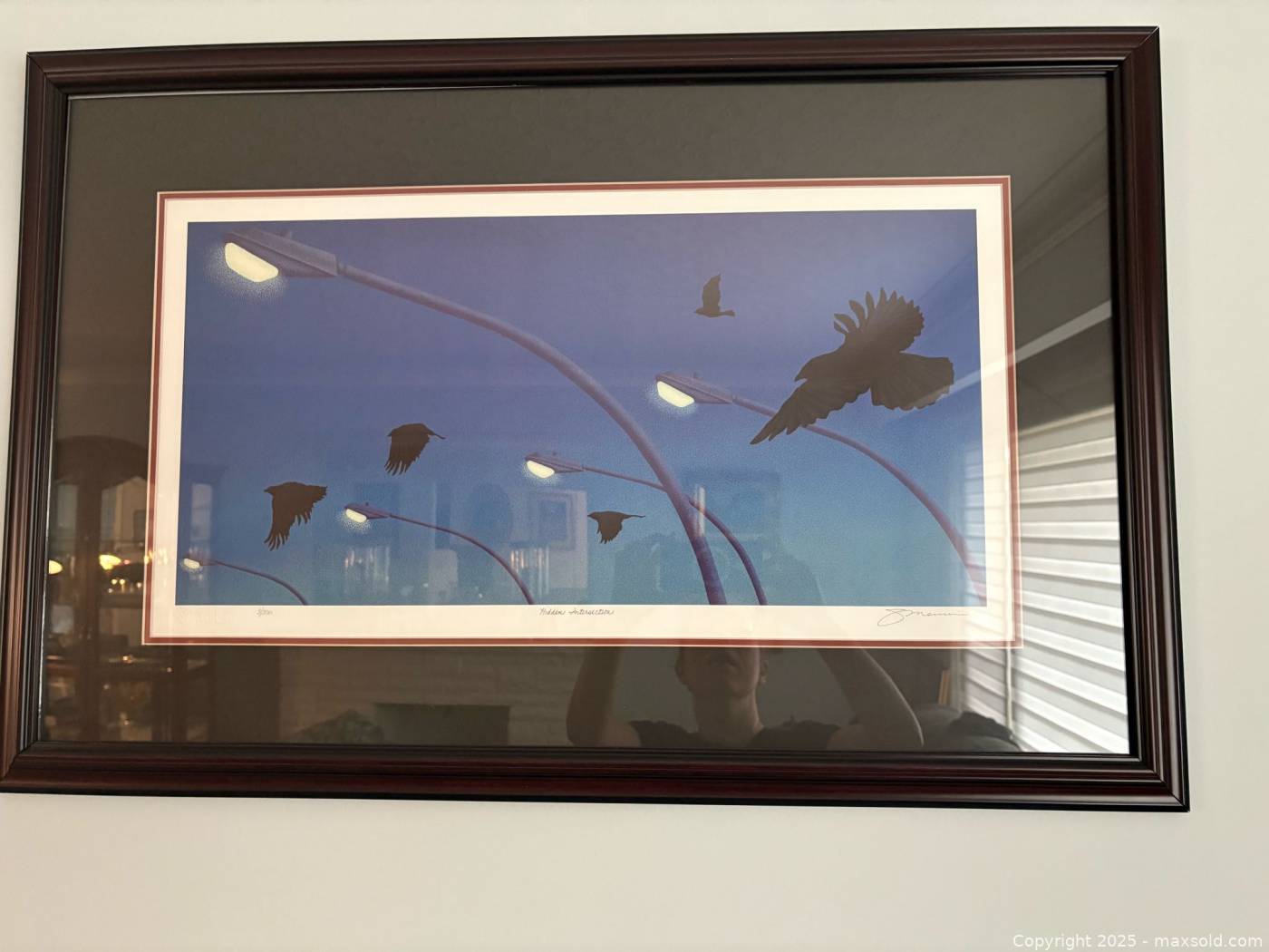 "Hidden Intersection" framed photograph | Maxsold