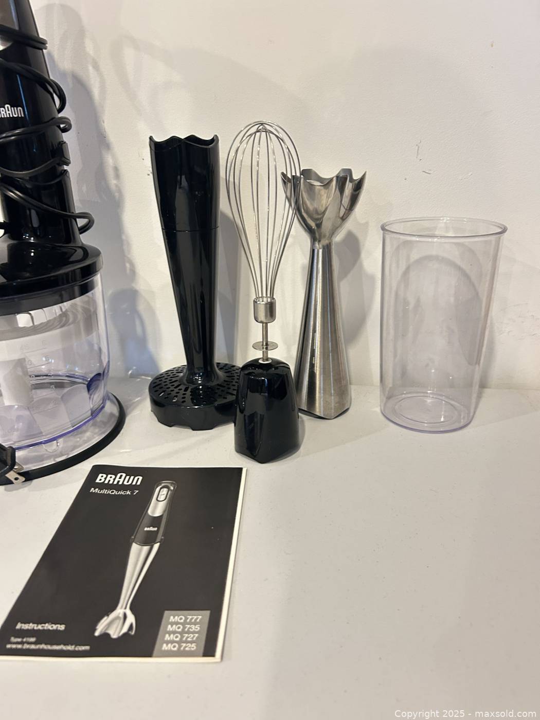 Braun MultiQuick 7 Immersion Hand Blender Set | Maxsold
