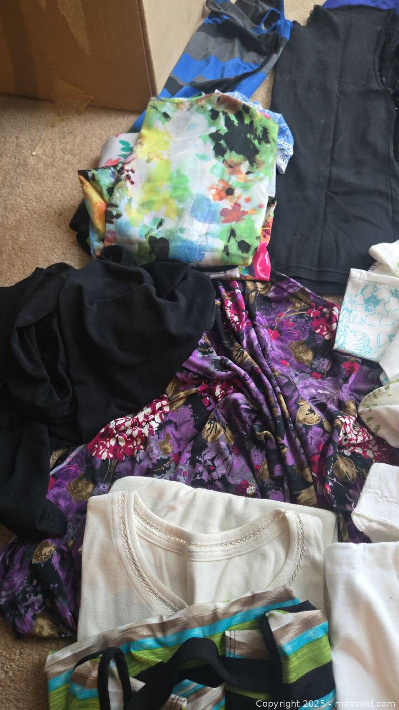 Women’s tops lot size M 10-12 | Maxsold
