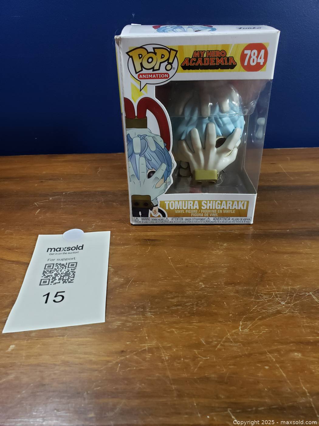 Funko Pop! Animation Tomura Shigaraki 784 Vinyl Figure | Maxsold