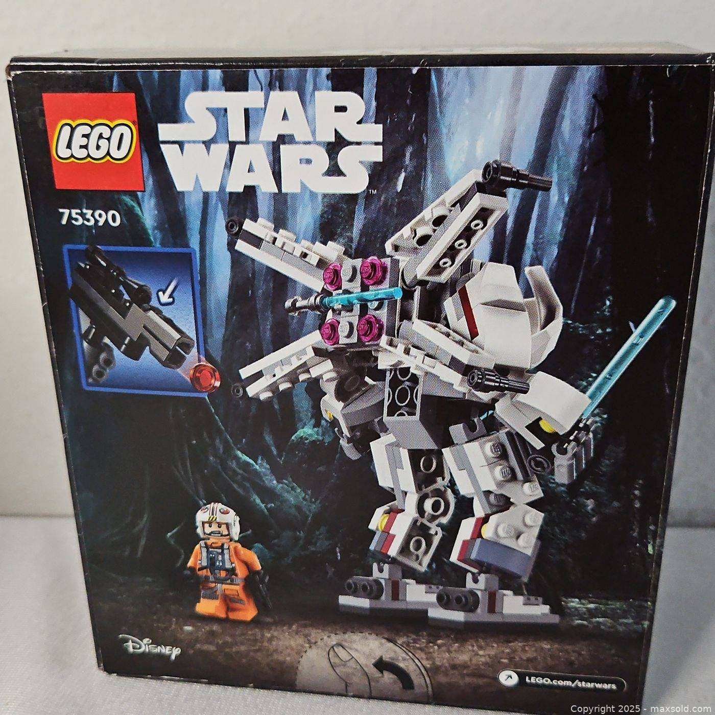 LEGO Star Wars Luke Skywalker X-Wing Mech Set 75390 | Maxsold