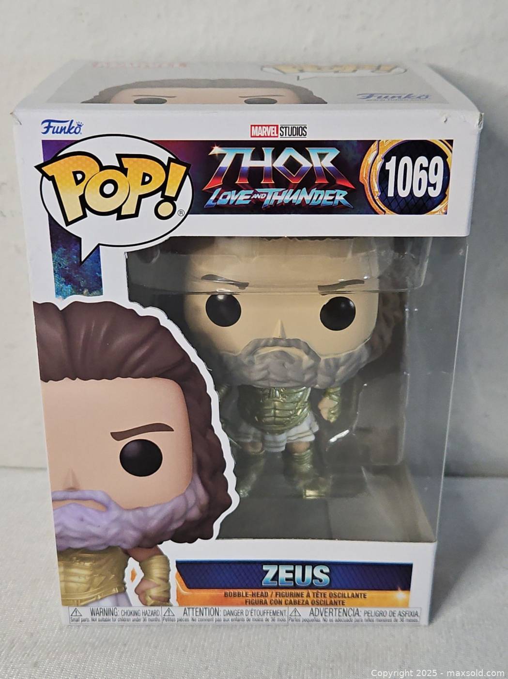 Funko Pop Marvel Zeus #1069 | Maxsold