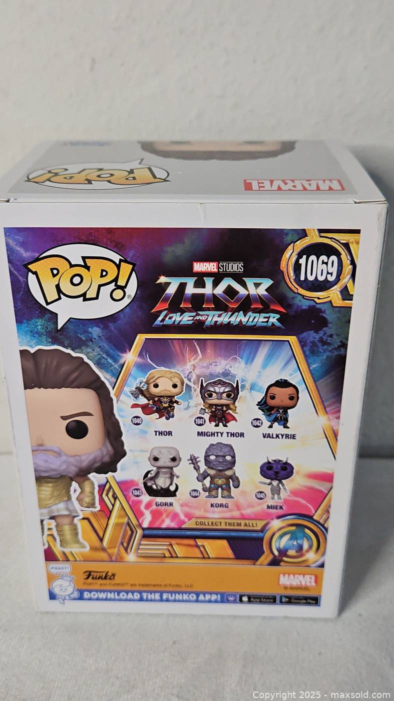 Funko Pop Marvel Zeus #1069 | Maxsold