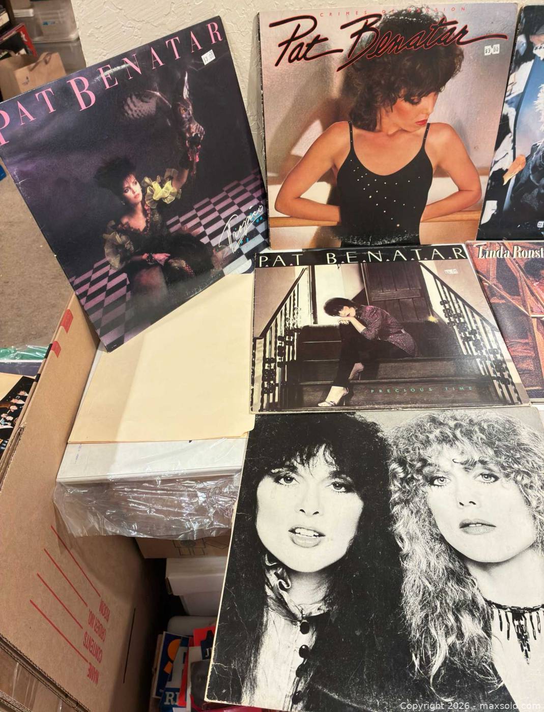 13 female rock & pop vocalist vinyl LPs 1970s-80s | Maxsold