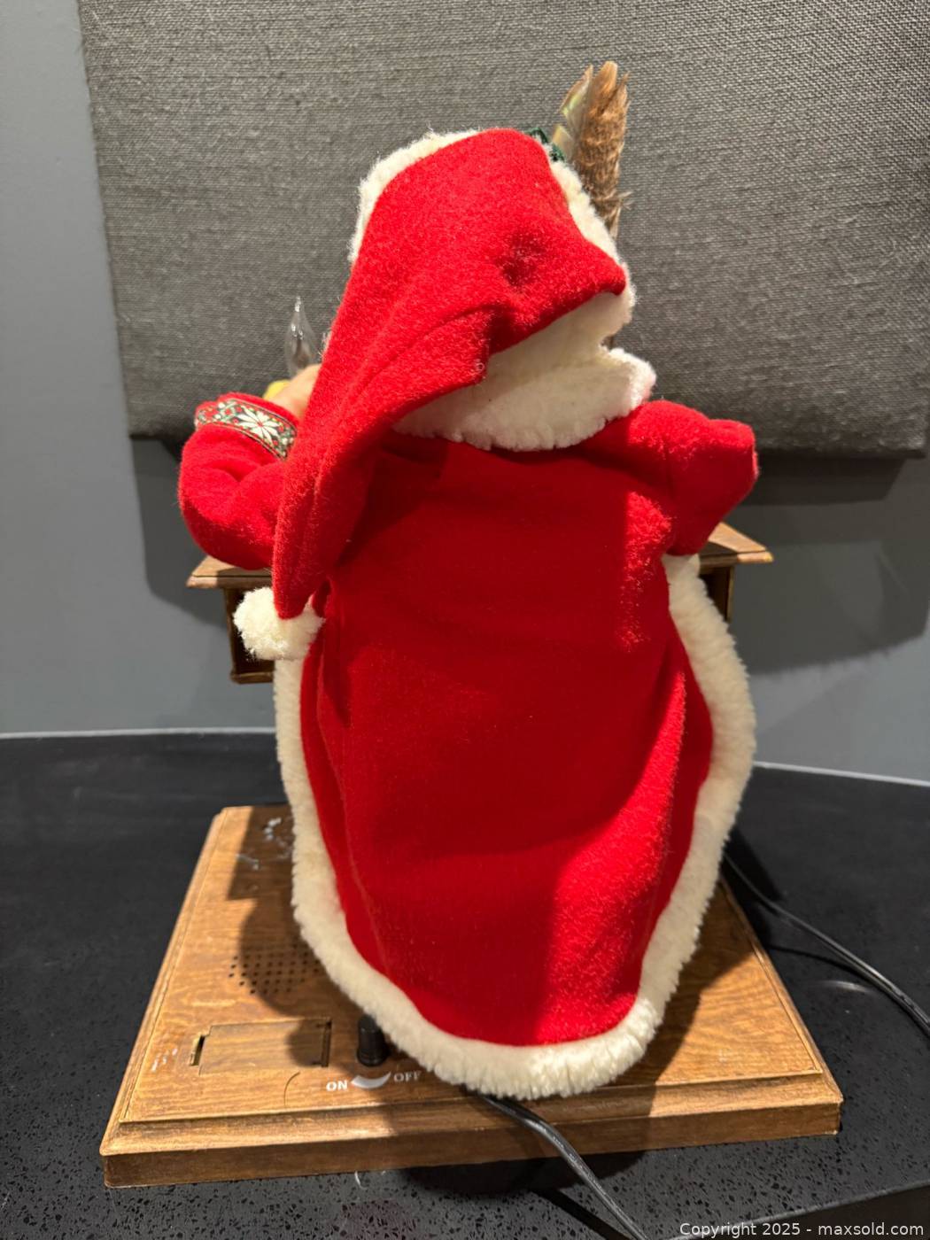 Animated Santa Writing at Desk Decoration | Maxsold