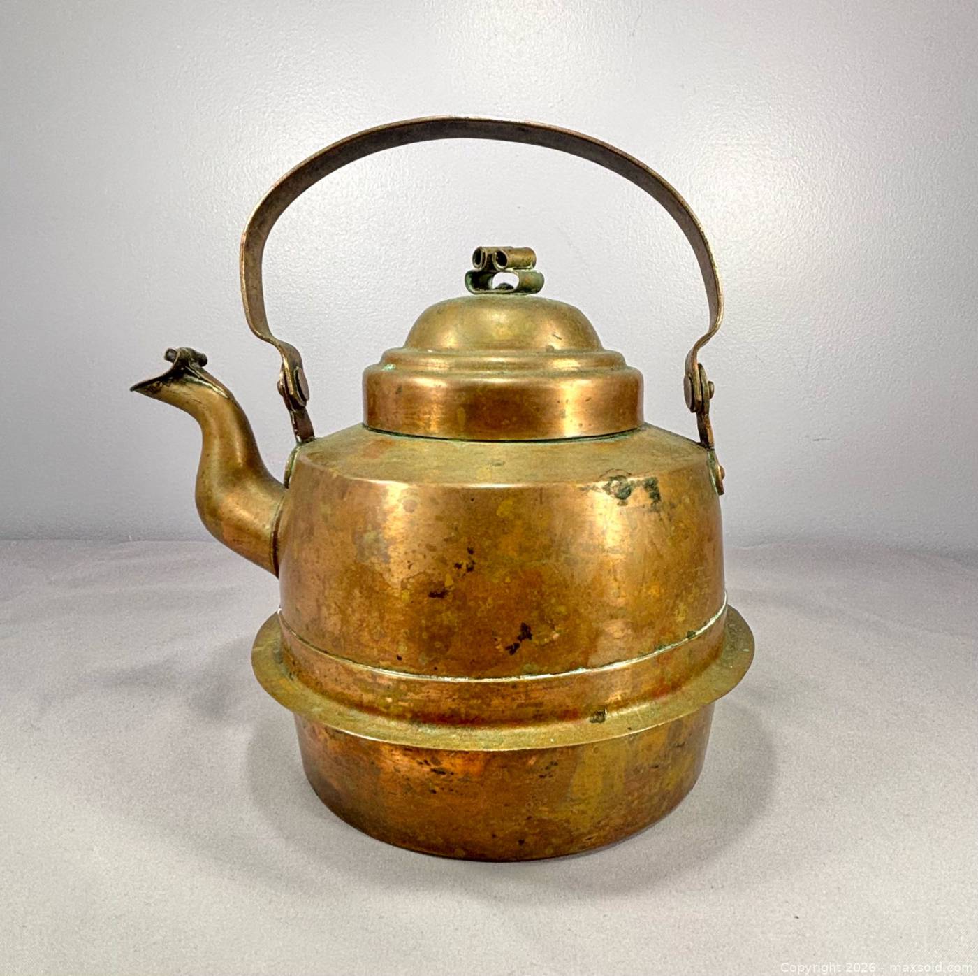 Antique O. Jonsson 2 L copper tea kettle | Maxsold