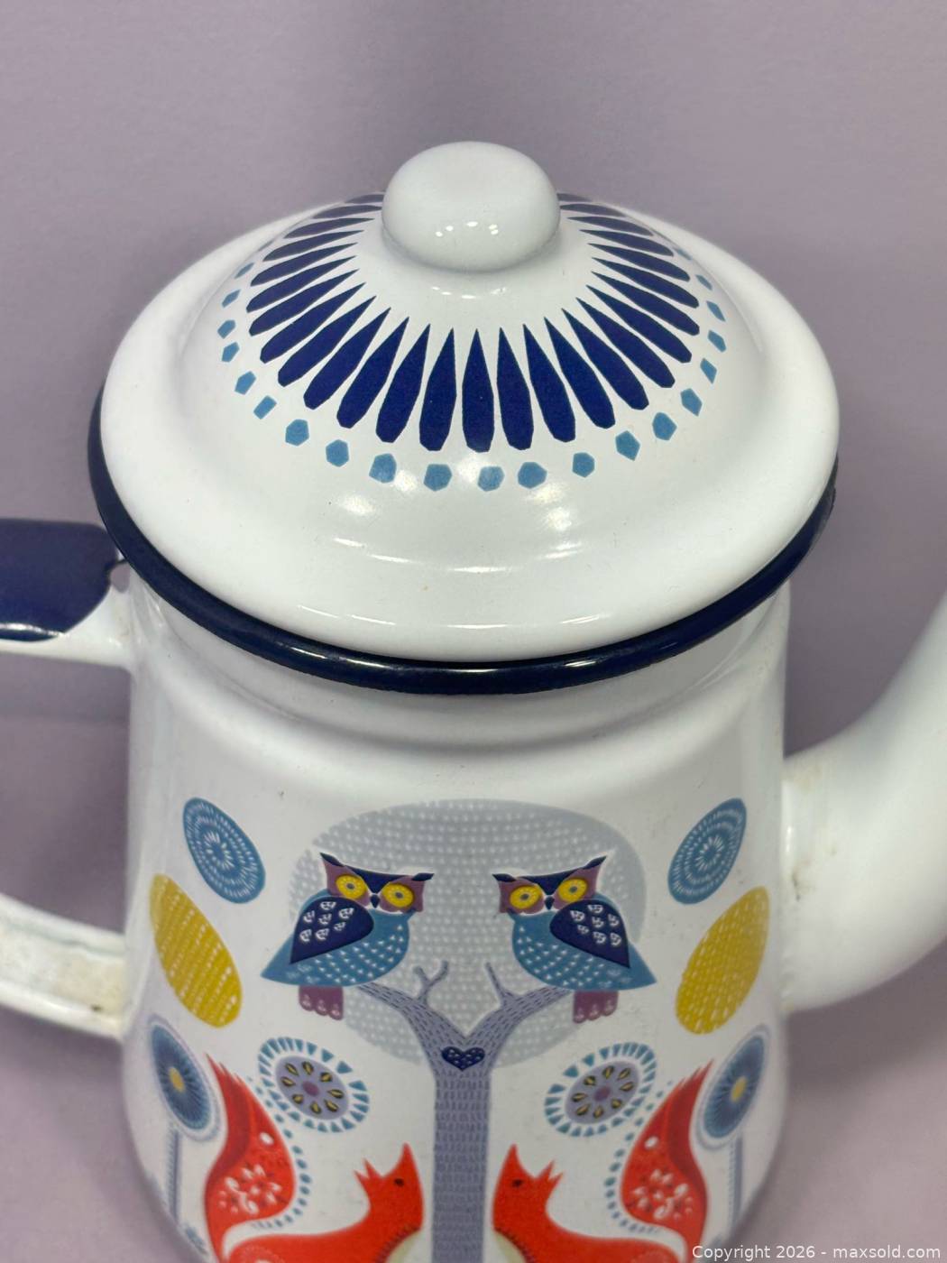 Wild & Wolf Folklore enamel coffee pot | Maxsold