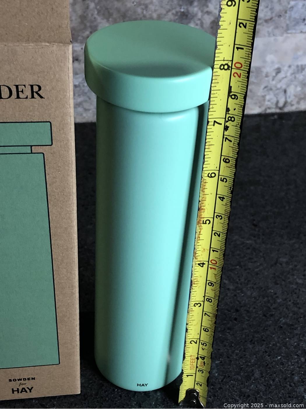 HAY salt or pepper grinder, mint green | Maxsold