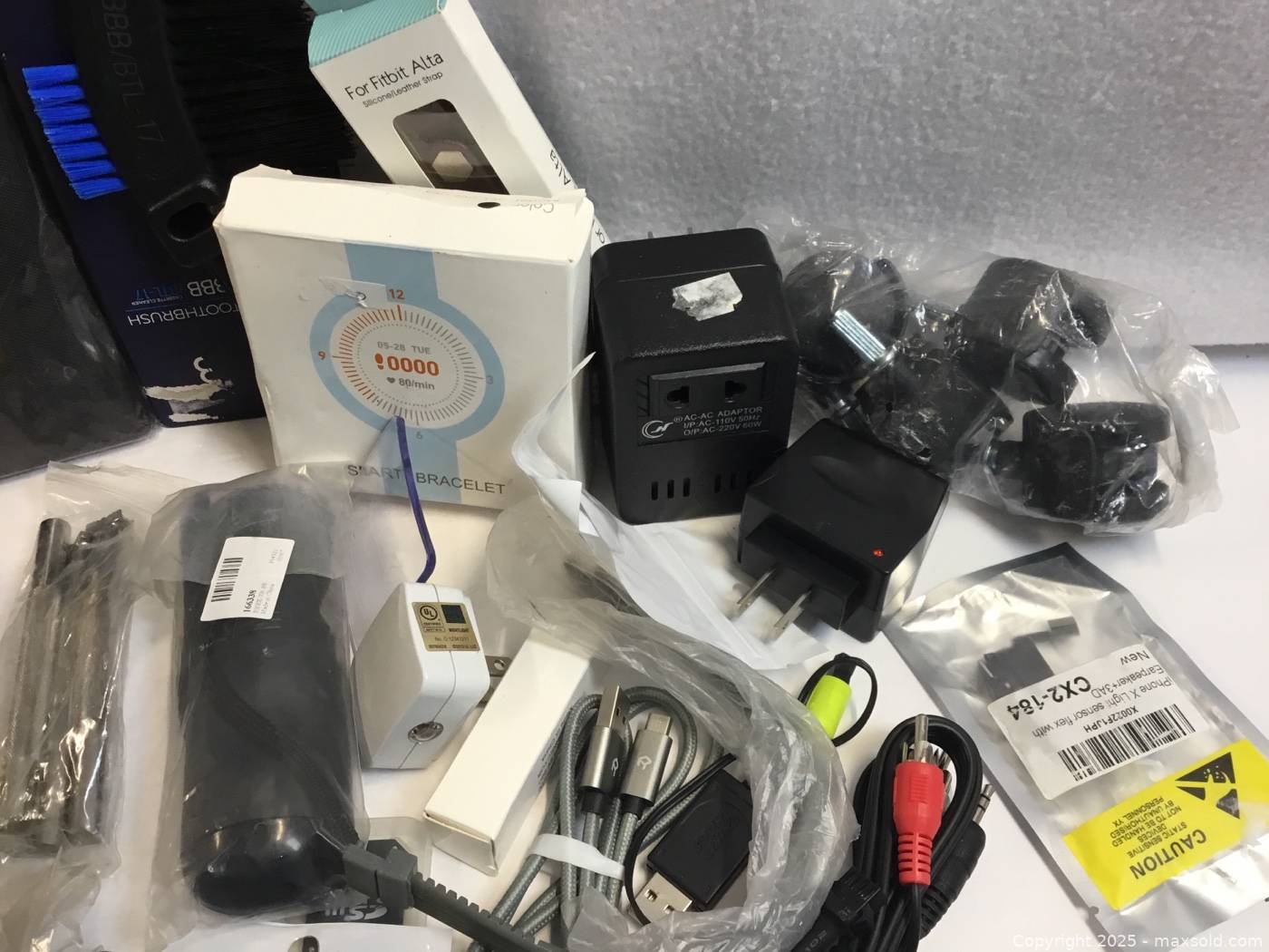 Assorted new electronics accessories lot | Maxsold