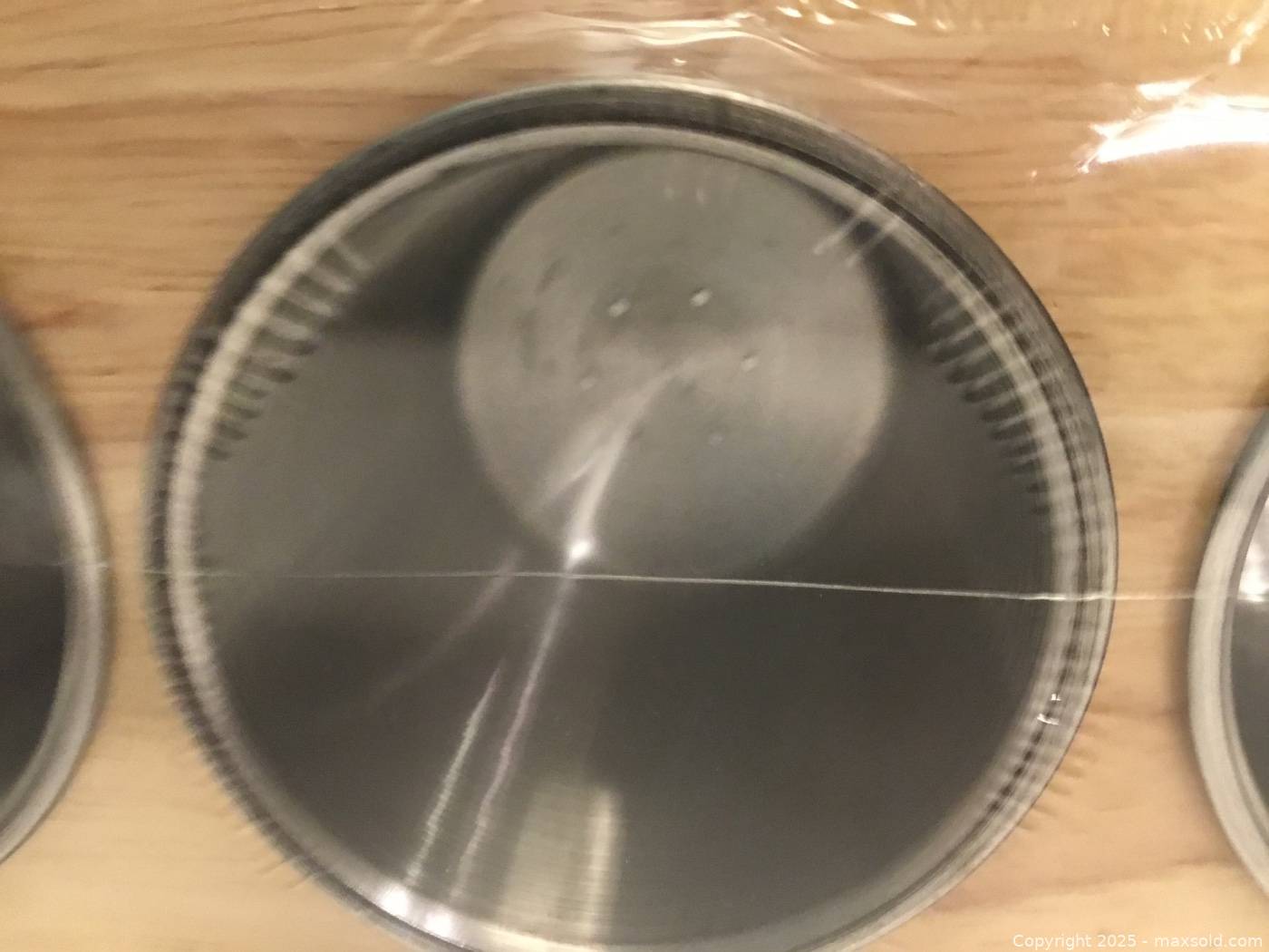 Stainless steel utensil caddy set | Maxsold