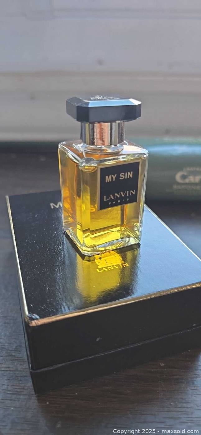 Lanvin My Sin perfume with two soap bars | Maxsold