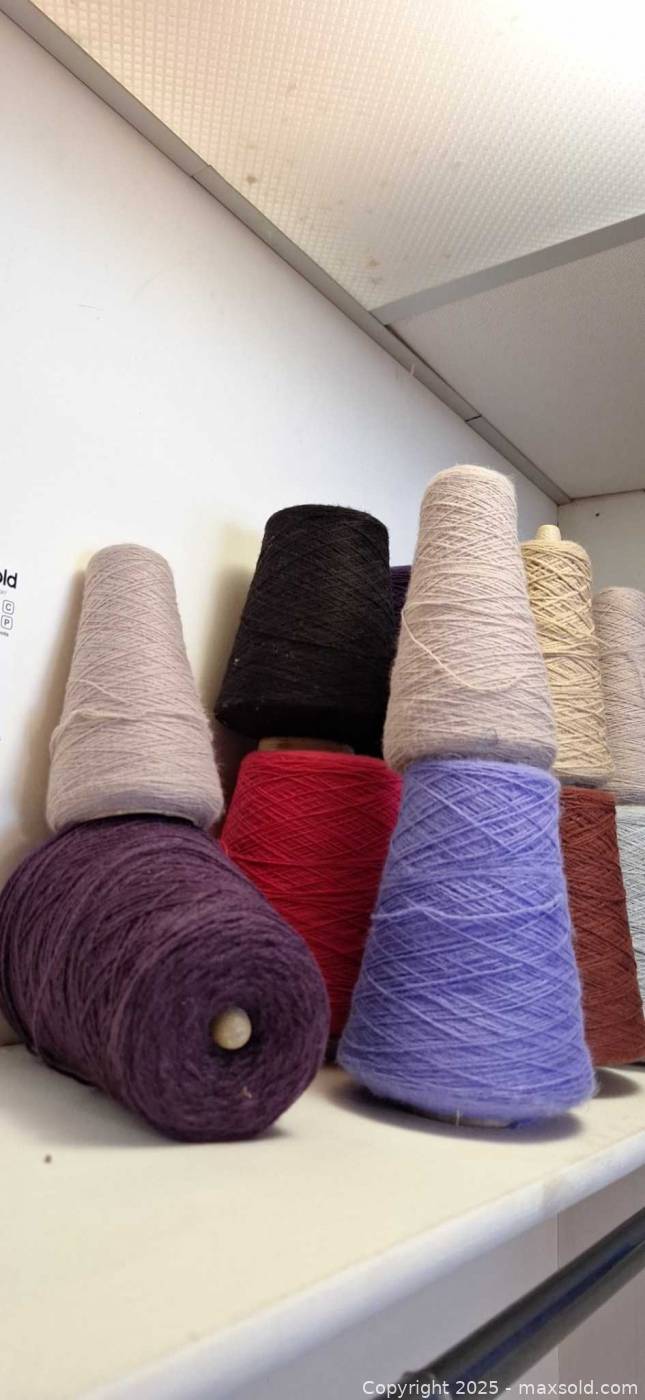 Assorted Yarn Cones Approx. 18-24 | Maxsold