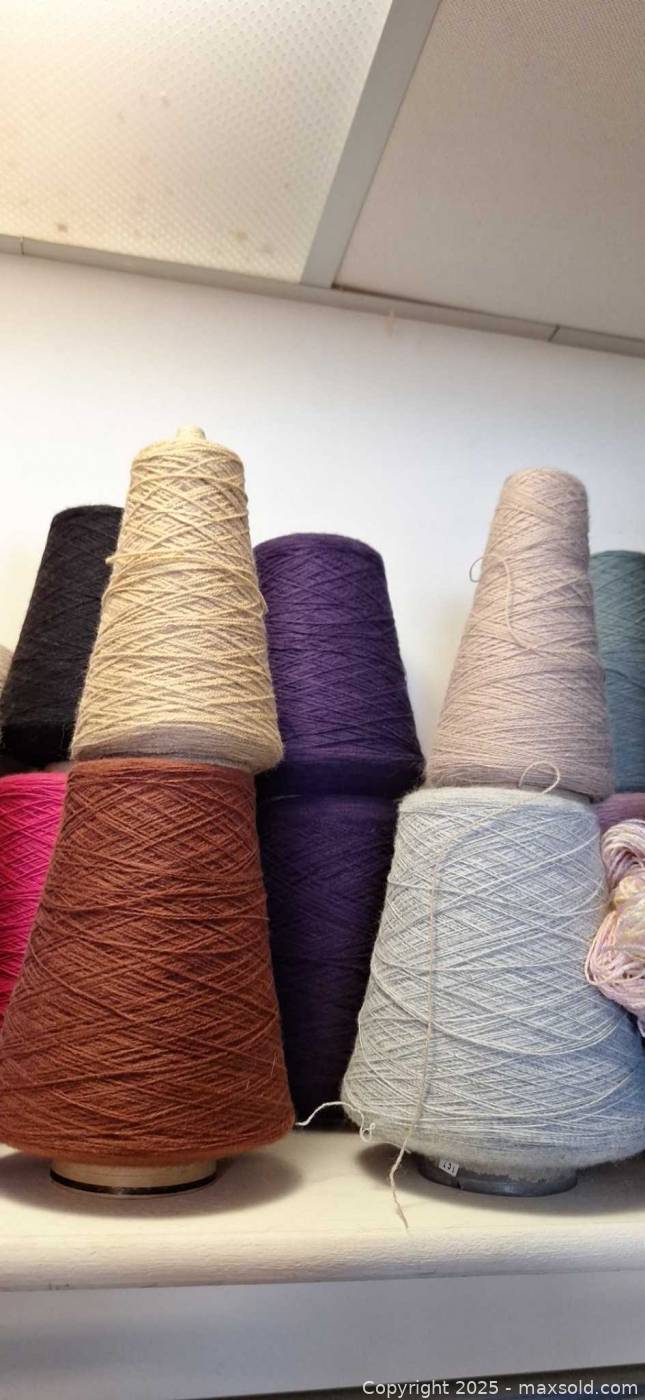 Assorted Yarn Cones Approx. 18-24 | Maxsold