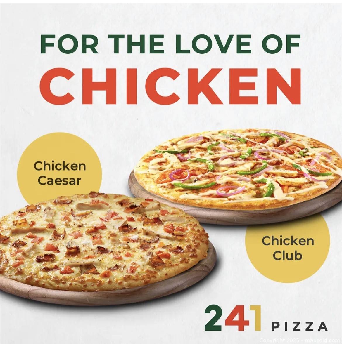 Trio Combo digital certificate 241 Pizza | Maxsold