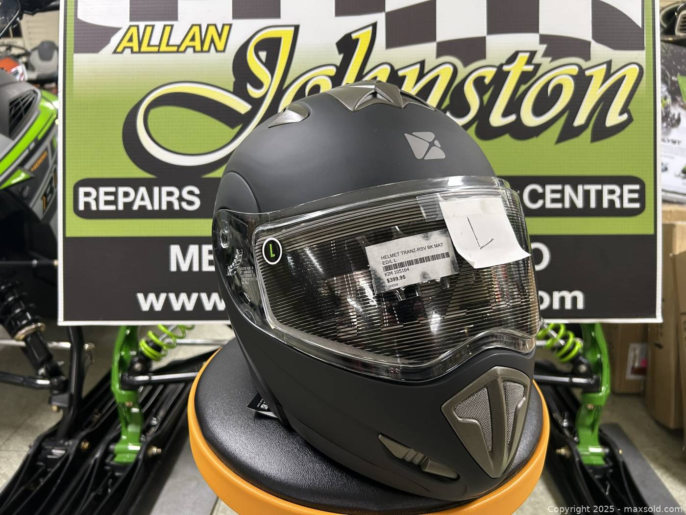CKX Tranz RSV Modular Snowmobile Helmet Size L | Maxsold
