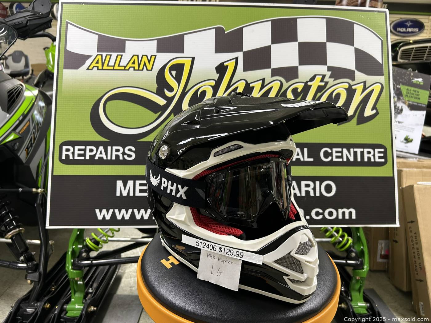 PHX Raptor Edition motocross helmet L | Maxsold