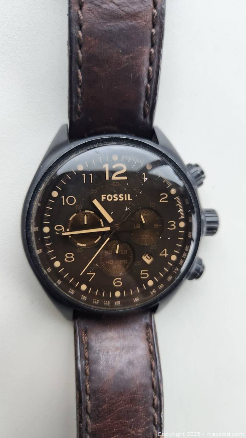 Fossil Flight CH2782 men's quartz chronograph watch | Maxsold