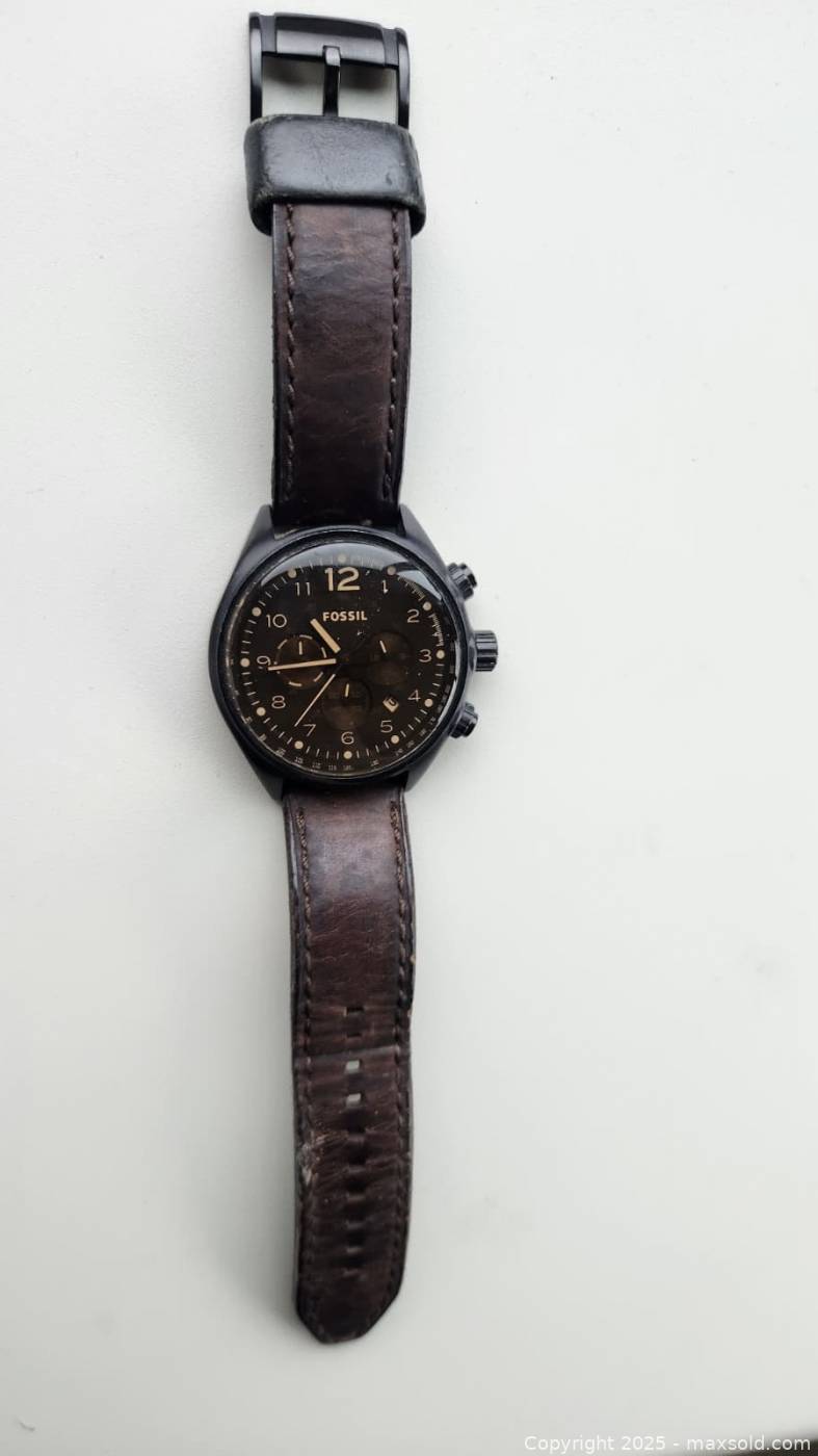 Fossil Flight CH2782 men's quartz chronograph watch | Maxsold
