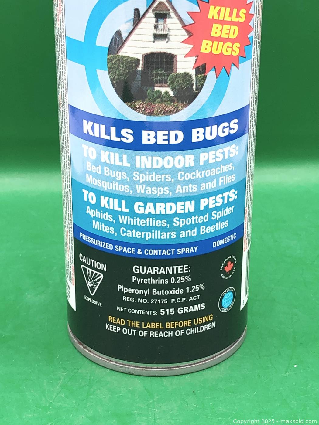 Doktor Doom Go Green insecticide spray can | Maxsold