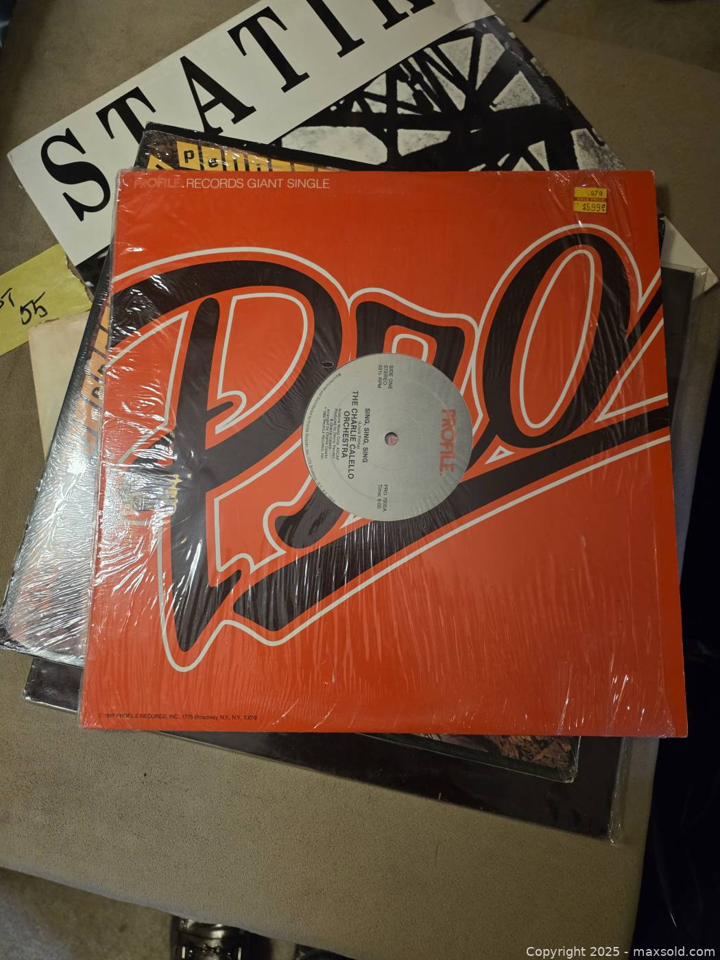 Lot of vinyl LPs and one 7-inch single | Maxsold