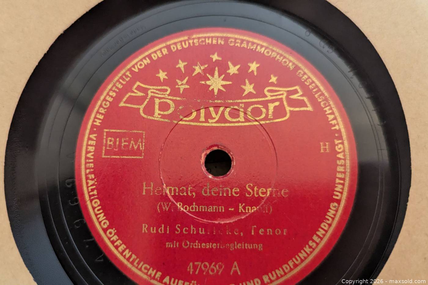 Mixed 10" Shellac 78 RPM Records | Maxsold