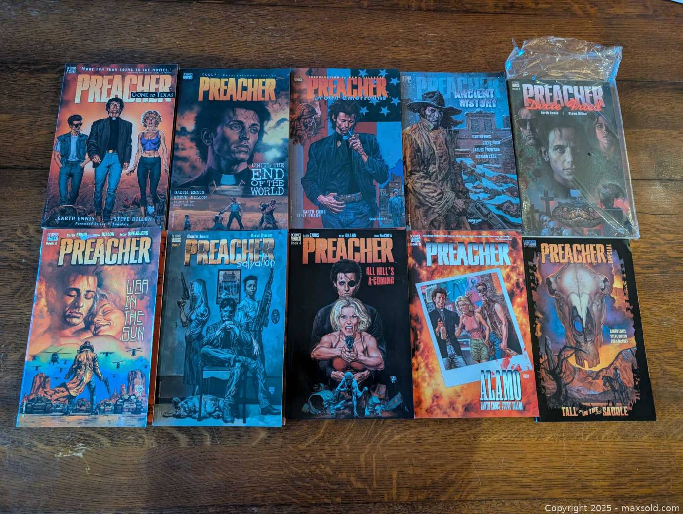 Preacher Vol 1-9 plus Special | Maxsold