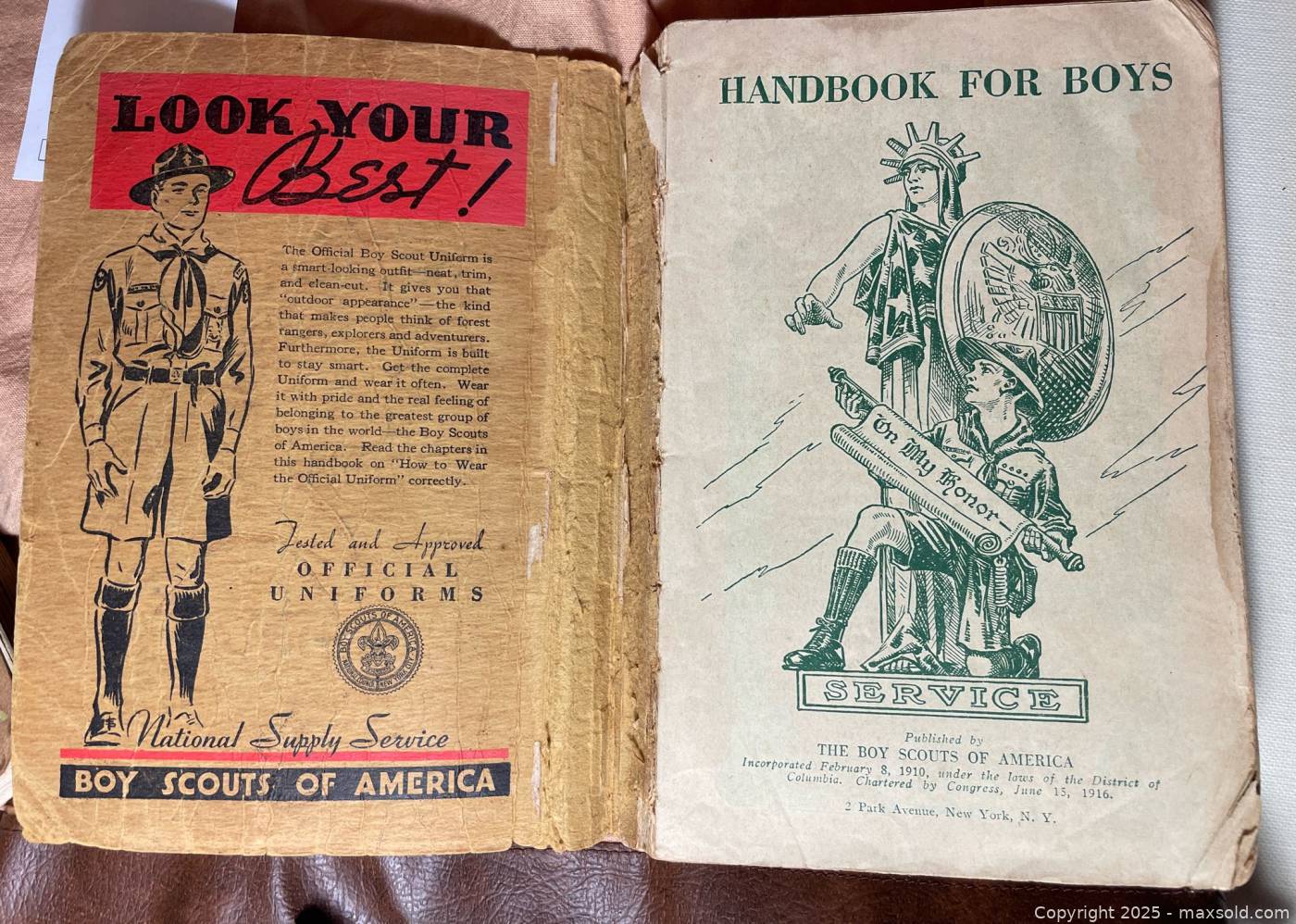 Boy Scouts of America Handbooks, Cub Scout Books And Indigenous-Style ...