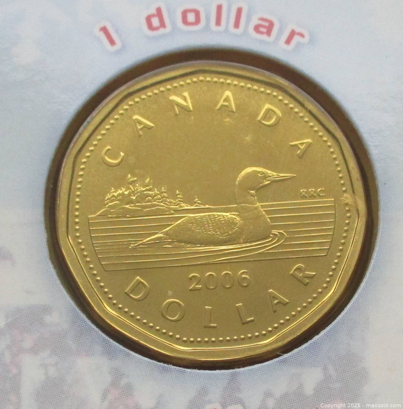 2006 Canadian 1-Dollar Loonie Coin | Maxsold