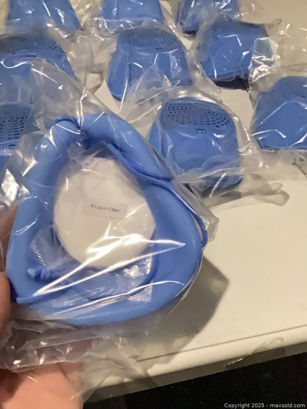 Ten sealed 4-layer air filter masks | Maxsold