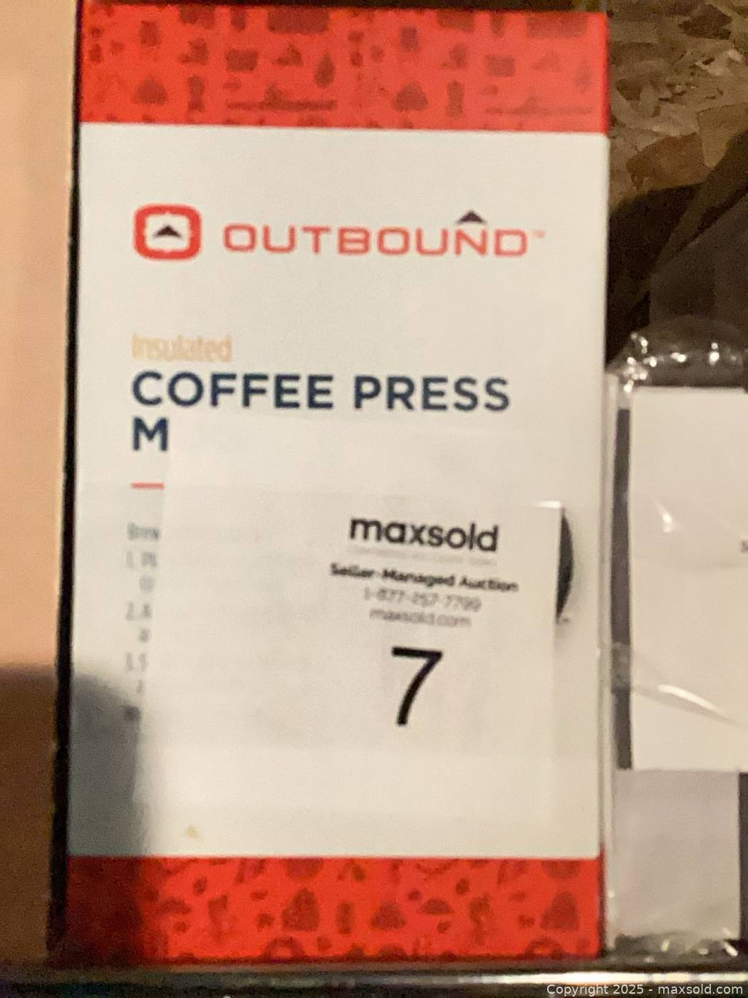 Outbound insulated coffee press mug 20oz | Maxsold