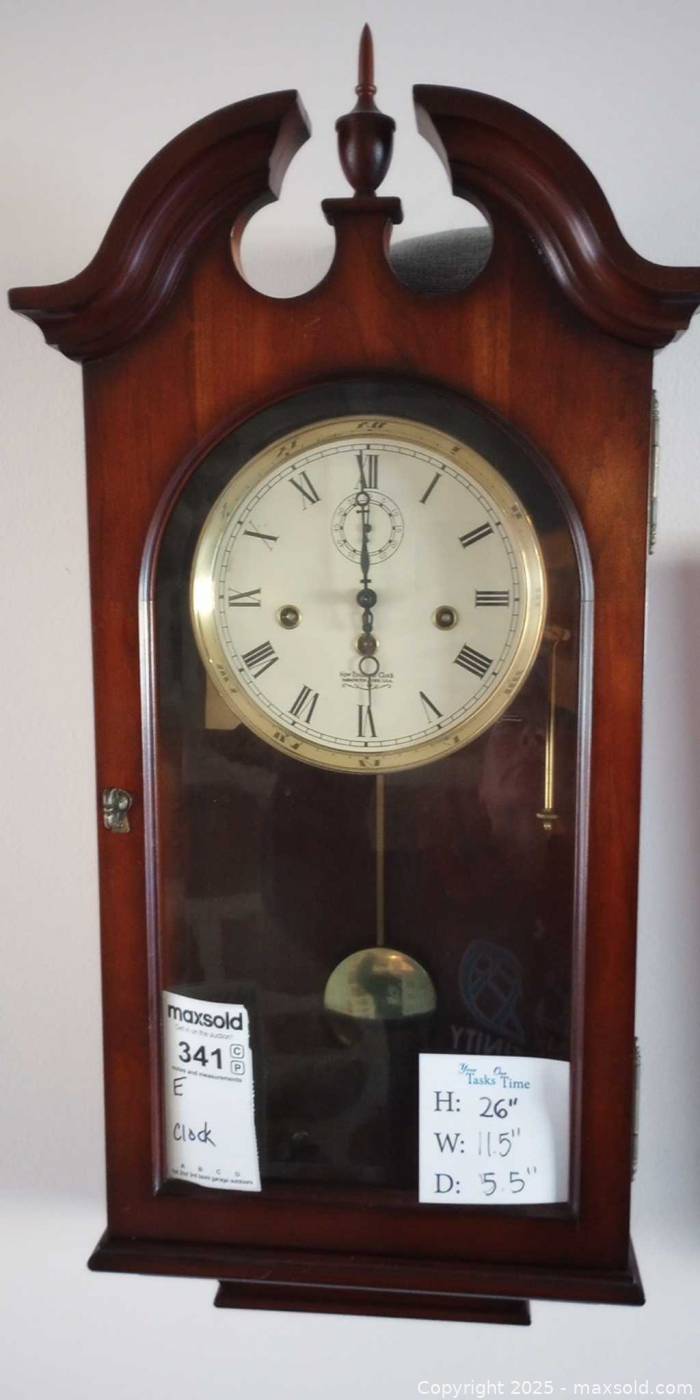 Victorian Regulator Wall Pendulum Clock | Maxsold