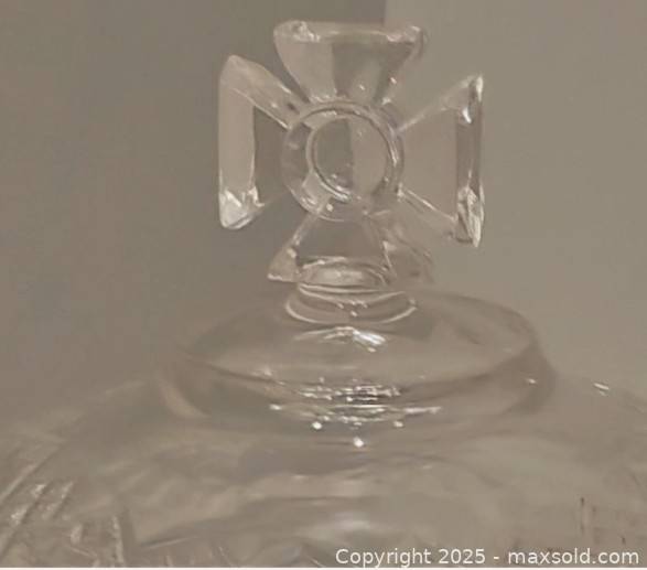 Antique EAPG Bryce Walker lidded compote | Maxsold