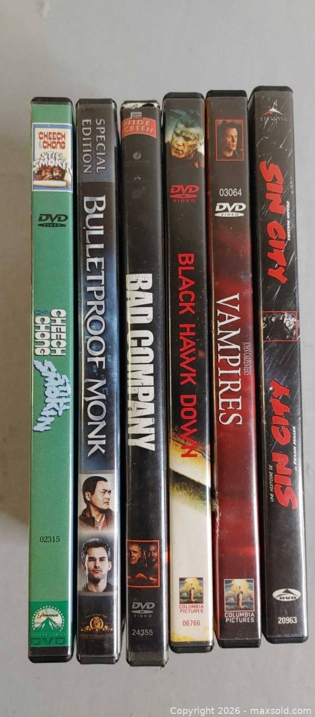 Eleven assorted DVD movies | Maxsold