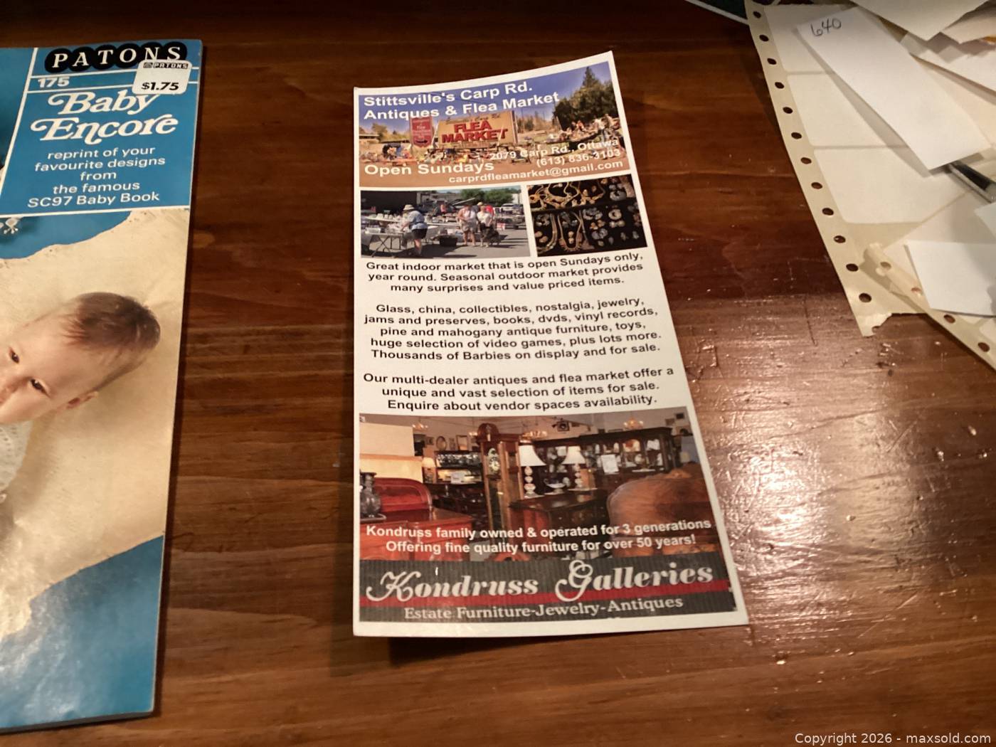 Patons No. 175 Baby Encore knitting pattern book | Maxsold