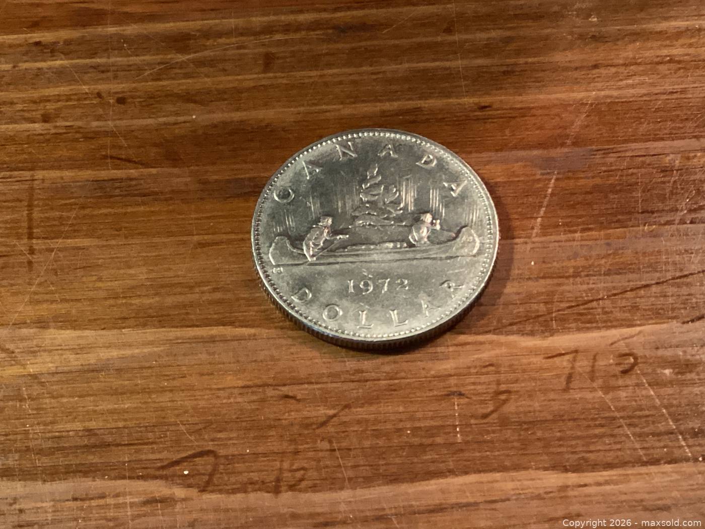 1972 Canadian Voyageur dollar coin | Maxsold