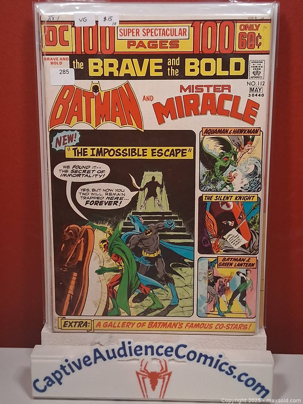 DC 100 Page Super Spectacular #112 Brave & Bold | Maxsold