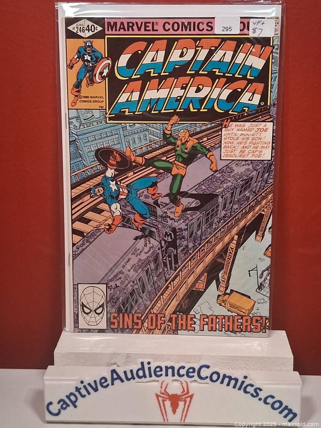 Marvel Captain America Comic #246 VF+ | Maxsold