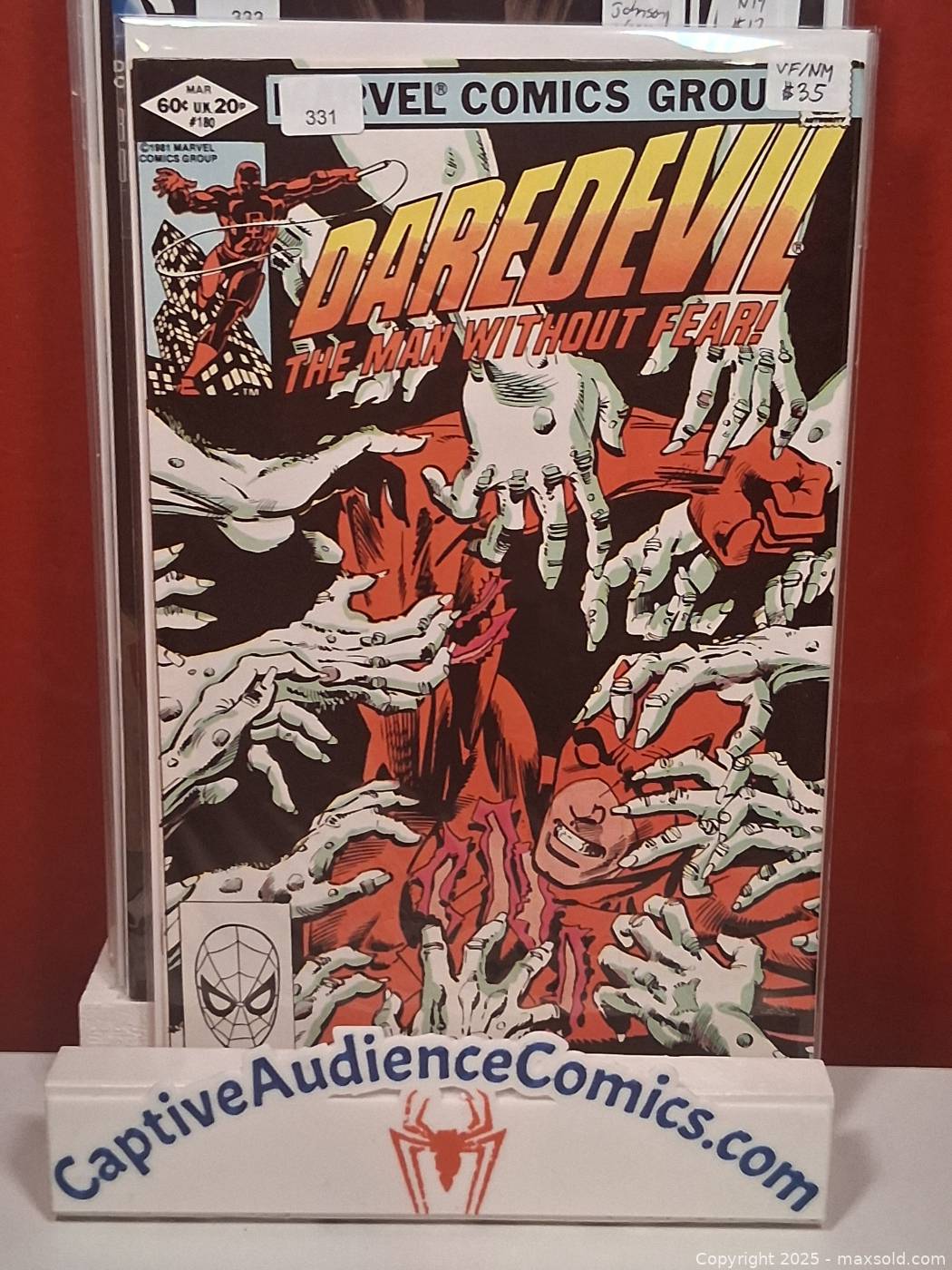 Daredevil #180 Comic Book VF/NM | Maxsold