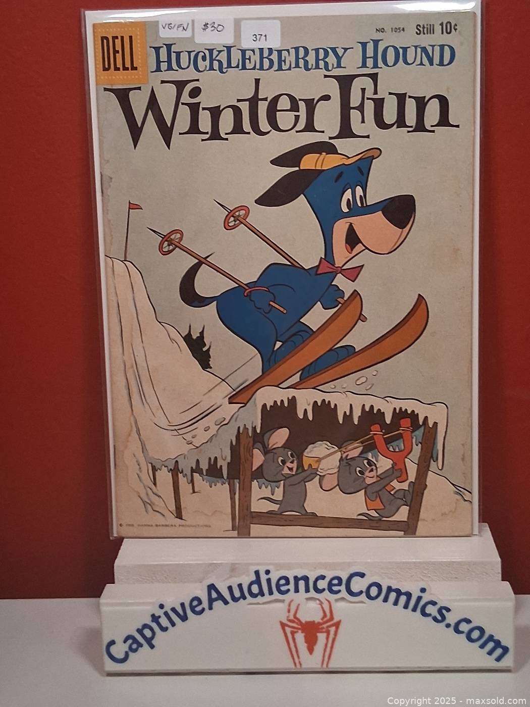 Four Color #1054 Huckleberry Hound Winter Fun comic | Maxsold