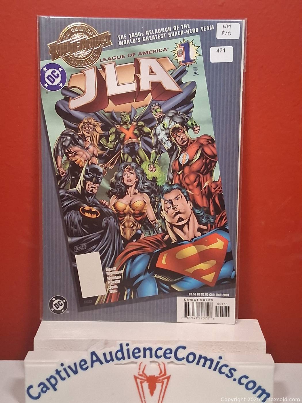 JLA issue 1 comic book NM | Maxsold