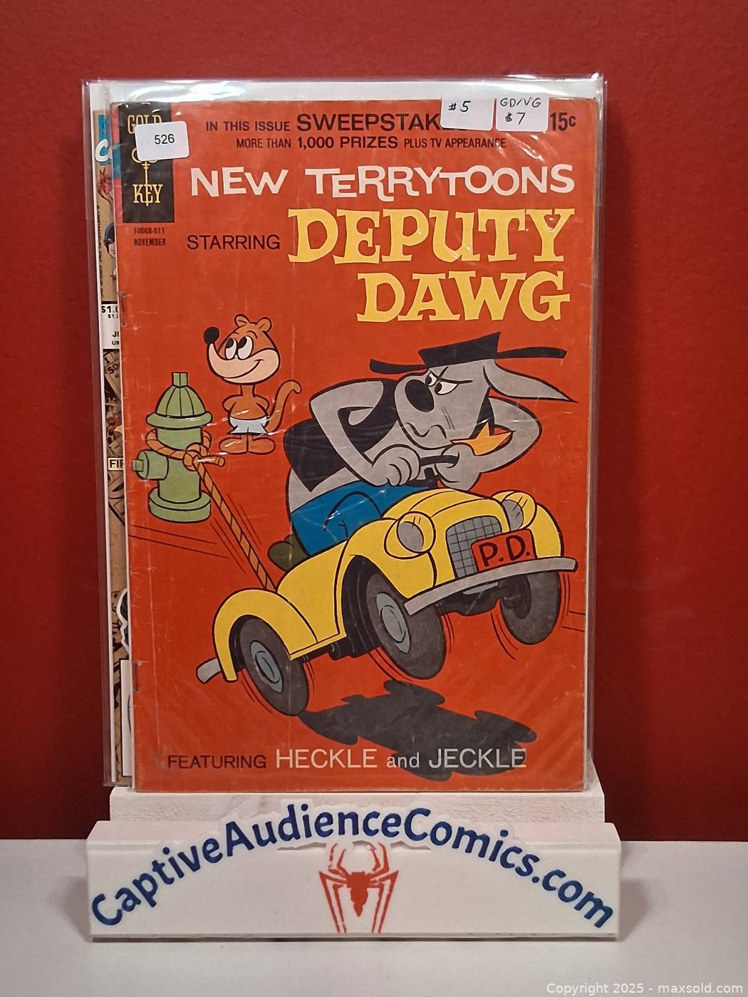 New Terrytoons Starring Deputy Dawg #5 Comic | Maxsold