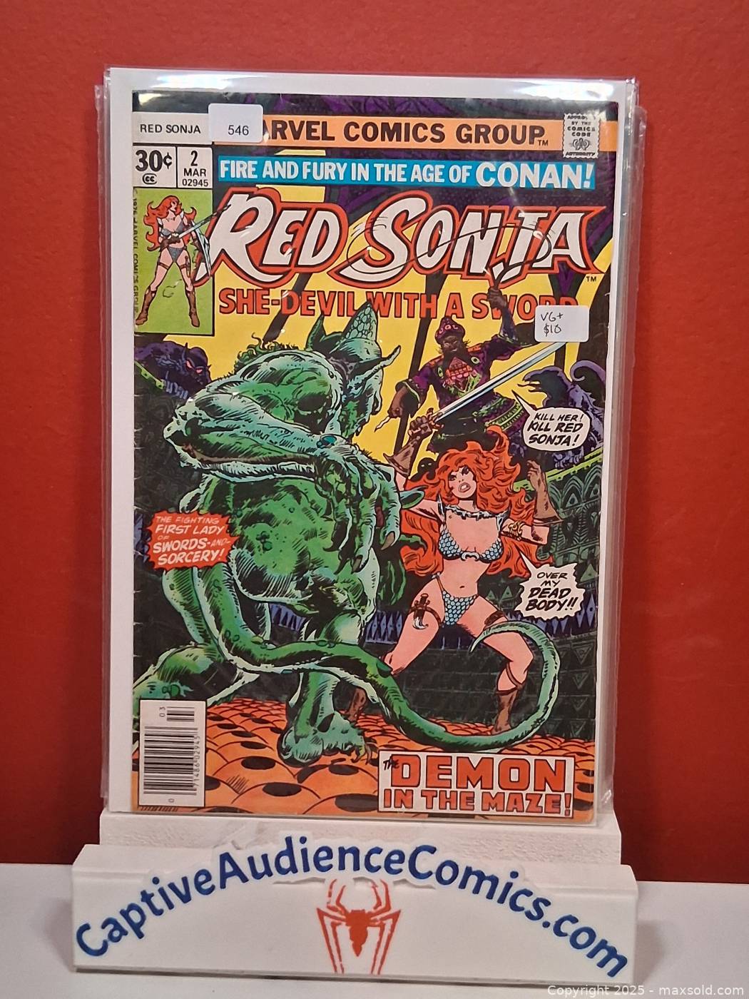 Red Sonja: She-Devil With a Sword #2 comic | Maxsold
