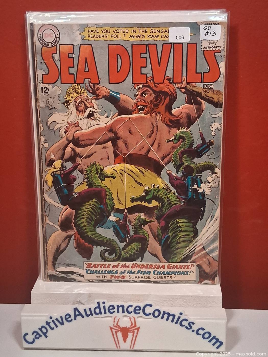 Sea Devils comic book issue #14 | Maxsold