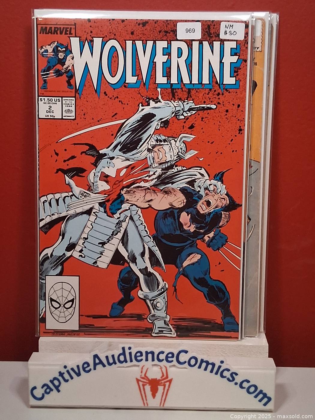 Marvel Wolverine comic issue 2 NM | Maxsold