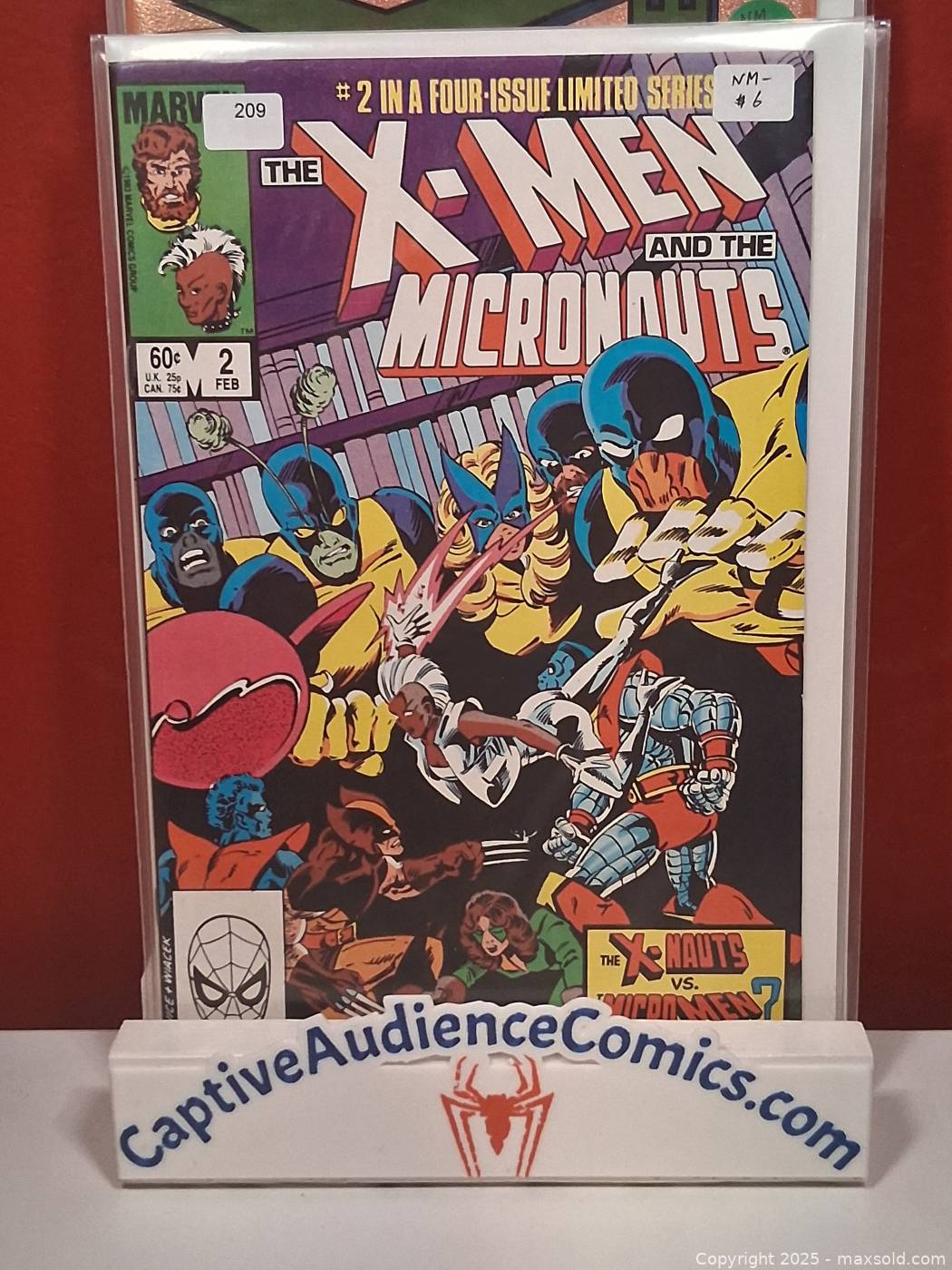 X-Men and the Micronauts #2 Comic | Maxsold