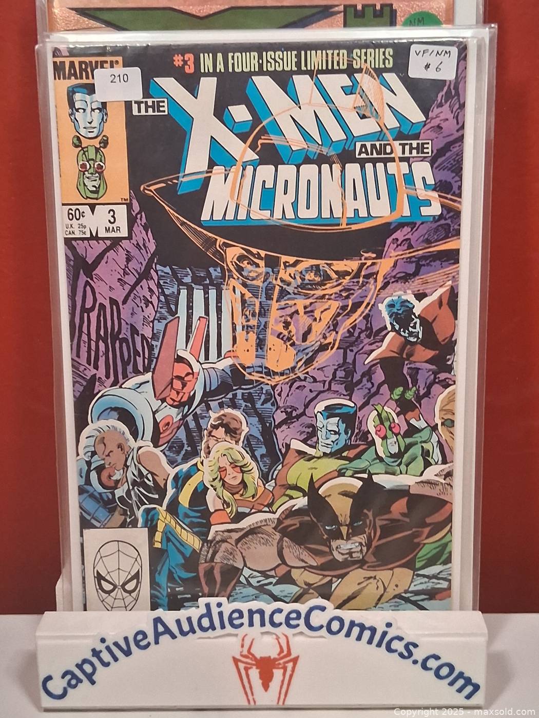 X-Men And The Micronauts Issue 3 Comic Book | Maxsold