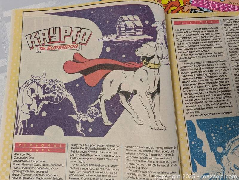 1986 DC Comics Who's Who directories | Maxsold